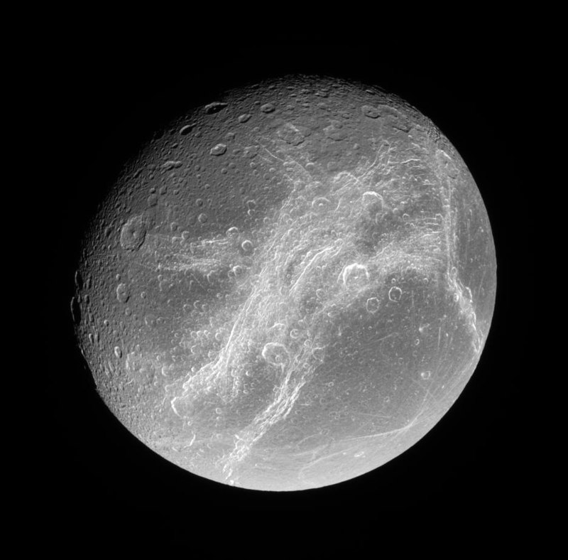 Dione - Moons of Saturn